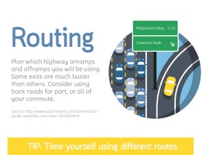 Rush Hour Traffic Cheat Sheet - Defensive Driving